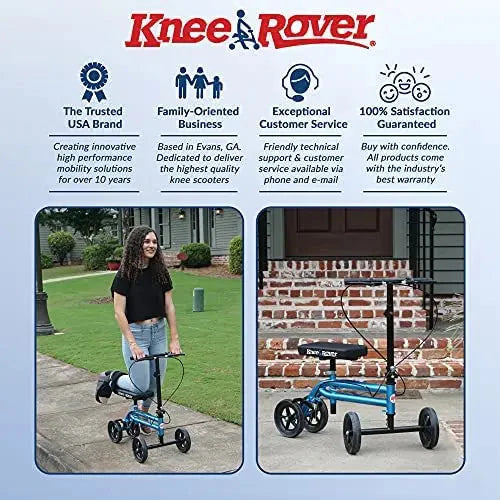 Economy Knee Walker for Sale by Knee Rover – Wheel Walkers (WW)