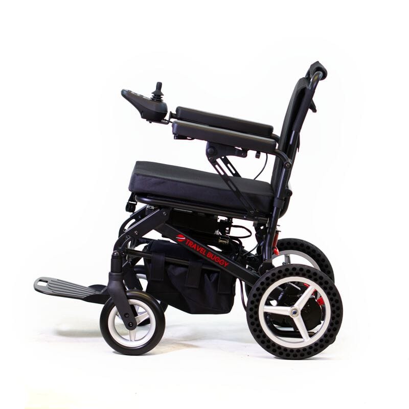 DASH Ultra Lite - Foldable Power Wheelchair by Travel Buggy – Wheel Walkers
